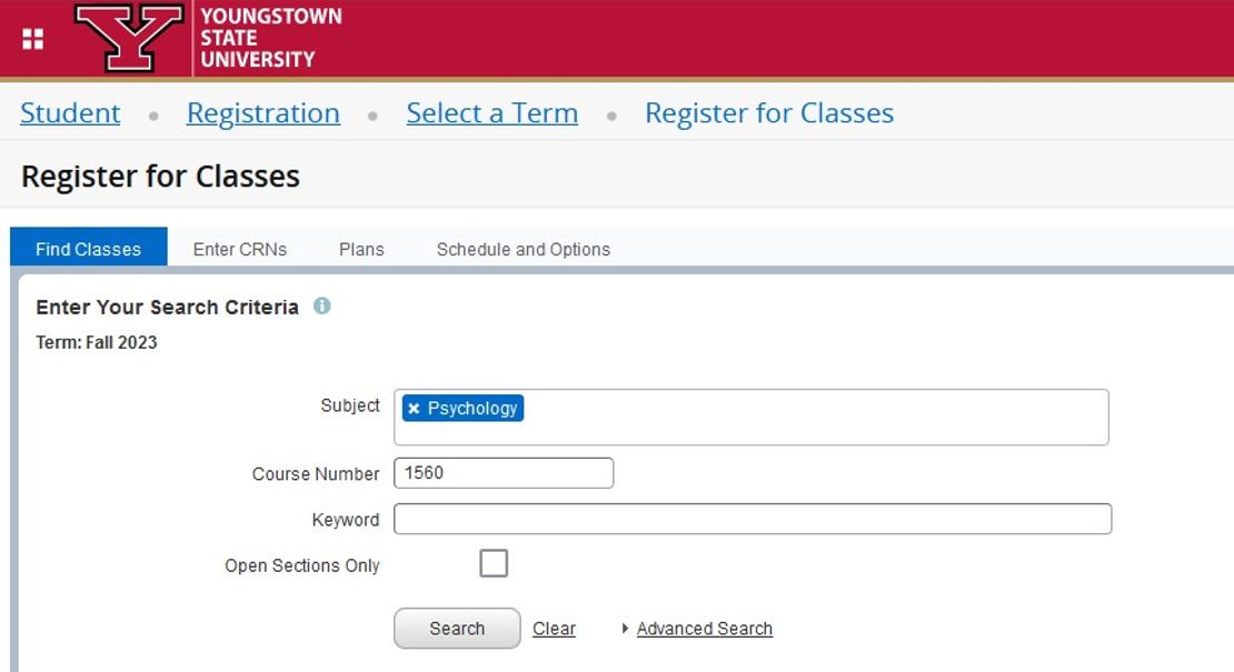 HOW-TO: Register for Classes | YSU